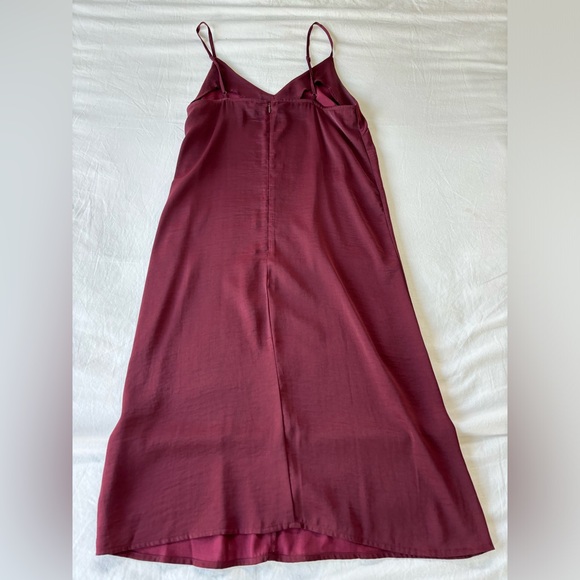 Dresses | Red Cami Slip Dress Small | Poshmark